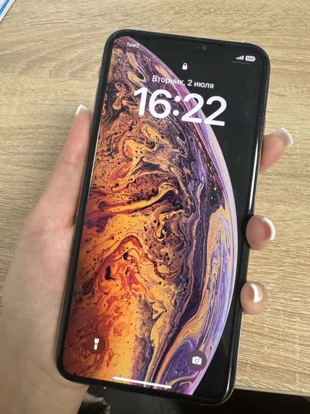 Iphone xs max gold 256