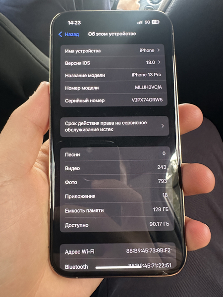 Iphone 13 pro 128