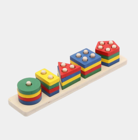 Развивающая игрушка Деревянная Детский машина