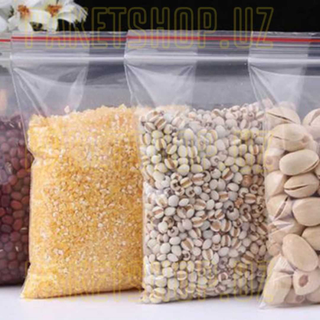 Zip paketlar, gripper, 14*20 sm, 100 dona