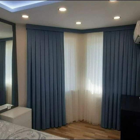 Парда тикамиз, карниз установка киламиз.