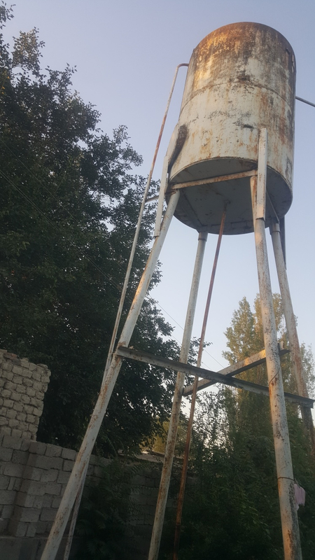 Сув бочка , башний