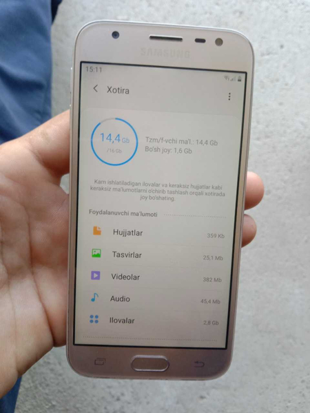 Telefon J3 2018 yil