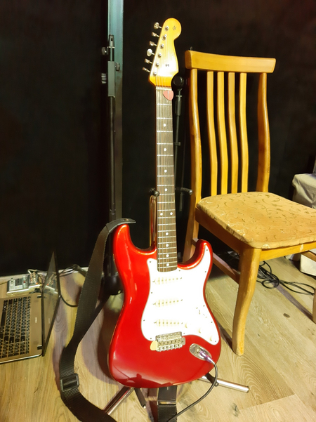 Fernandes the revival sts64 candy apple rad  made in JAPON