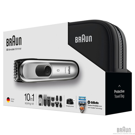 Триммер Набор 10в1 Braun MGK 7920 TS