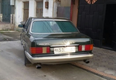 Mercedes Benz W126 LONG restyling