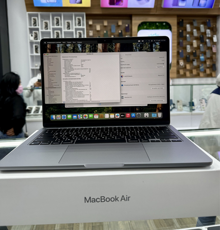 Macbook Air M3  цикл 1 емкость 100%