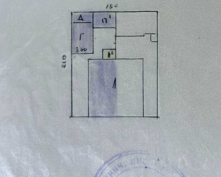 Дом 1,6 соток 2 комнаты. Мирабадское РОВД. Улица Савр. Все условия