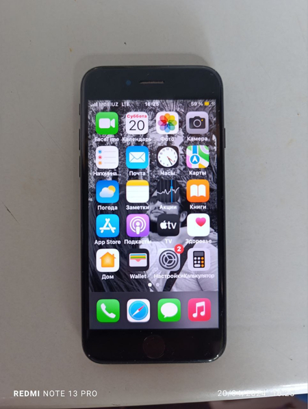iphone7 jet black 128gb