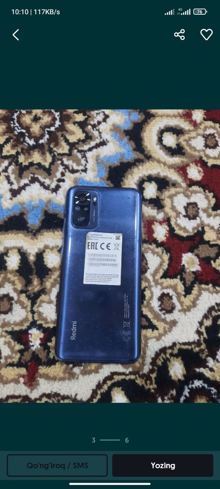 Redmi not10 4/64