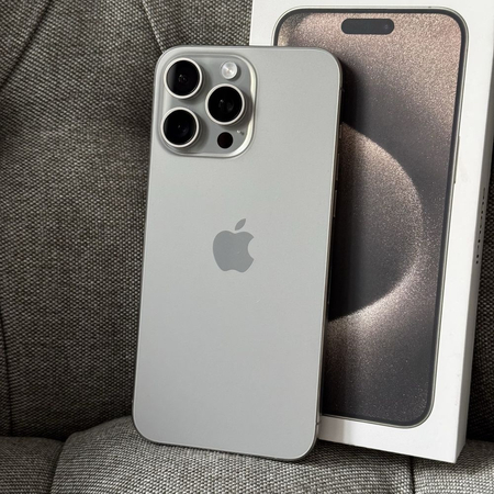 iPhone 15 Pro Max 256gb Natural Titanium 95%