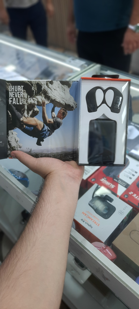 Новые JBL ENDURANCE PEAK. Спортивные безпроводные наушники.
