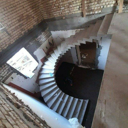 лестницы бетонные на заказ buxoro zinalar