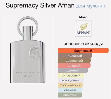 Afnan Supremacy Silver