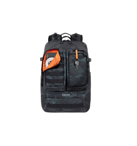 ^Рюкзак RIVACASE 7661 navy camo 32L Rucksack