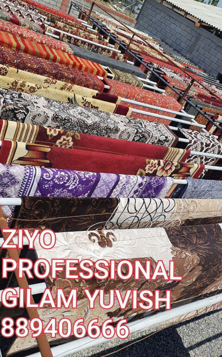 Gilam yuvish ZIYO