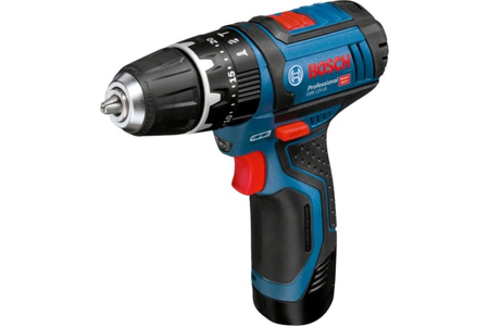 Аккумляторная ударная дрель-шуруповёрт Bosch GSB 12v-15