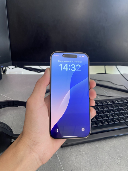 Iphone 16 pro 128gb desert titanium simkartali ideal