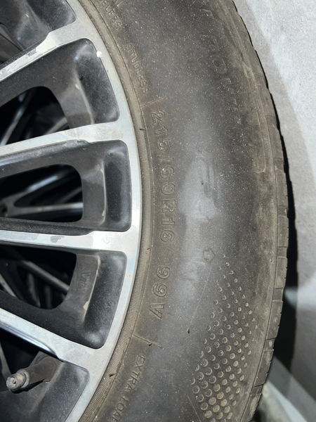 215/60R16 saka balon sotiladi