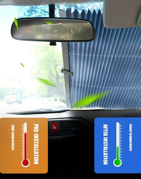 Avtomobil uchun quyoshdan himoyalovchi parda ECOZONT