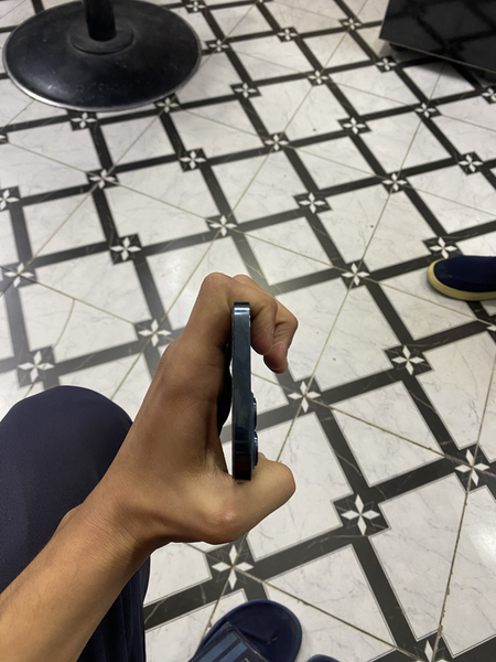 iPhone 12 pro max emkst 84% 128 GB RU/A kar dak blue bitta qol ideal