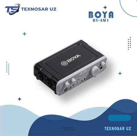BOYA BY-AM1 двухканальный аудиомикшер