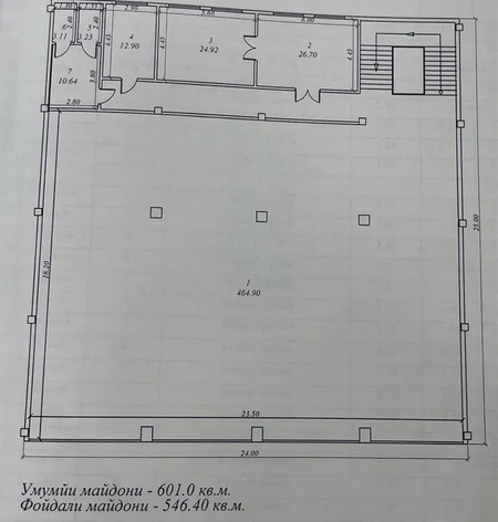 Аренда  под шоурум, бутик, автосалон, Клиника,Учебный центр 1650 м2
