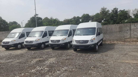 JAC SUNRAY 21 ўриндиқли микроавтобус  газ+ бензин gazel