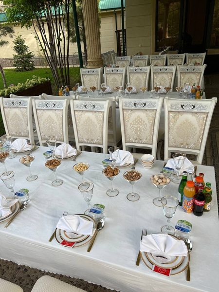 Stol stul pasuda catering hizmati biz bilan 0 dan 100%gacha tadbirlar