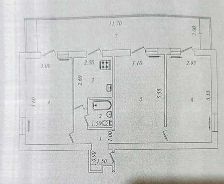 Продается квартира Буюк ипак йули метро 3в4/1/4 90м²