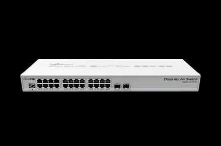 Коммутатор MikroTik CRS326-24G-2S+RM