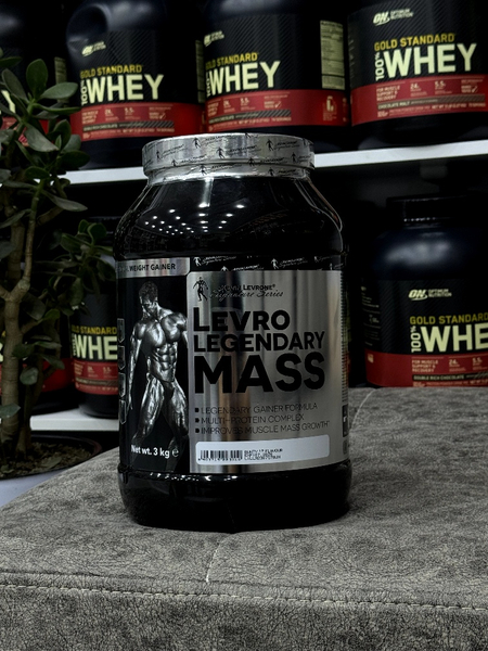 Kevin Levrone Levro Legendary Mass Gainer 3 kg 15 servings, гейнер.