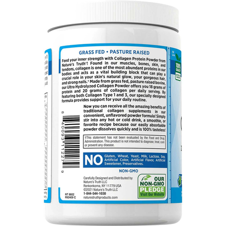Коллаген+ протеин Nature's Truth Ultra 312грамм (46 порций)