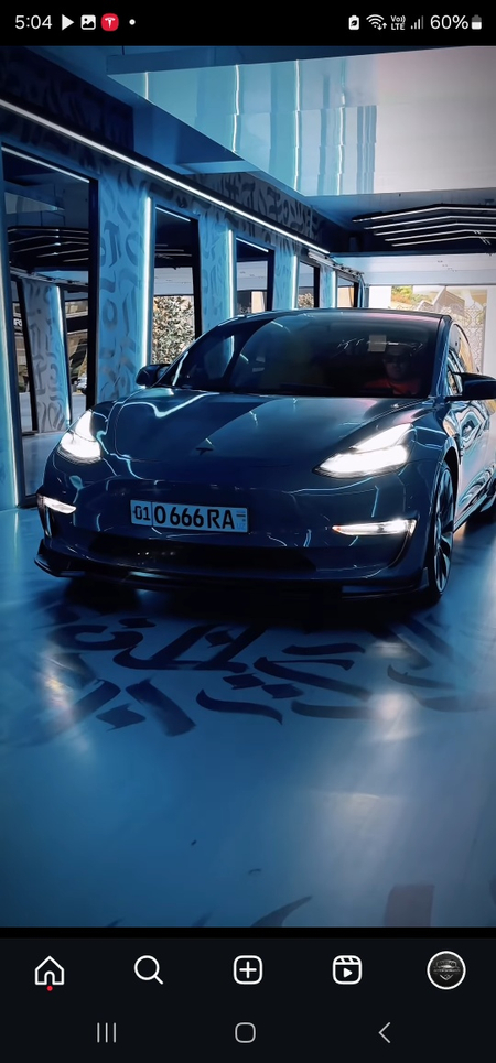 Tesla model 3 dual perfomans