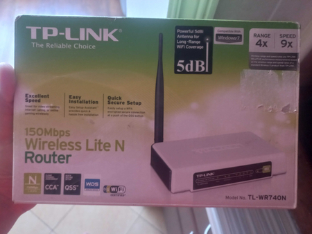 Роутер TP link 740N