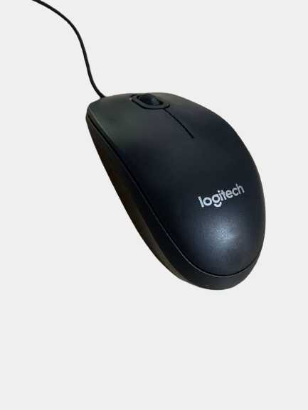 Проводная мышь Logitech B-100
