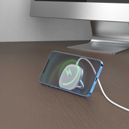+ДОСТАВКА! hoco CW35 Магнитная беспроводная зарядка (MagSafe) 15W