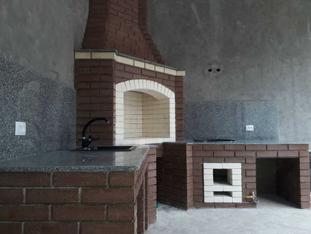 Кладка кирпича, строительство 
 печей, каминов, барбекю, тандыр