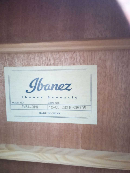 Гитара акустическая Ibanez