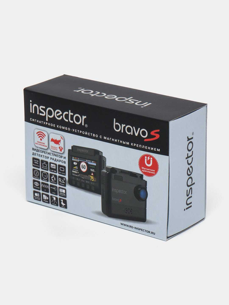 Видеорегистратор с радар-детектором Inspector Bravo S