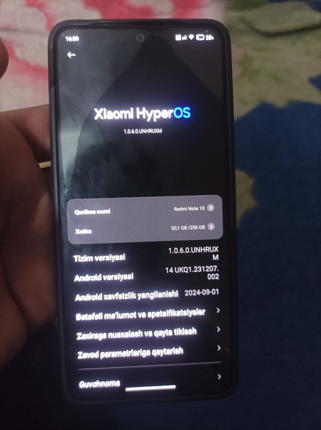 XIAOMI redmi NOTE 13