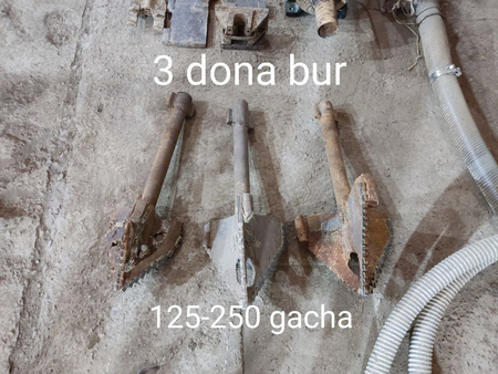 Buravoy sotiladi
380v da ishlaydi
Utuk: 63-250
Bur: 3 dona 125-250
Suv