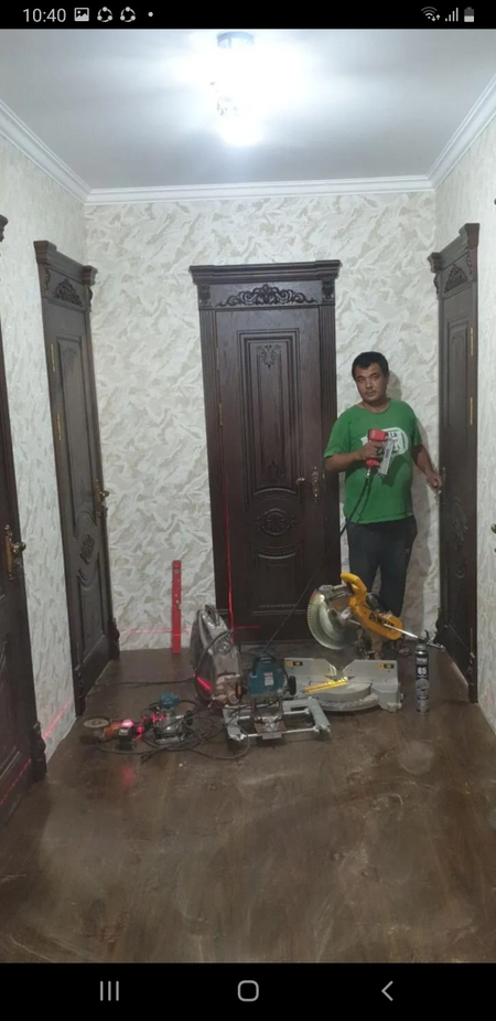 Установка дверей