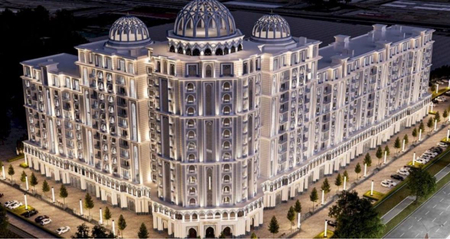 Продается 3х комнатная новостройка,ЖК Узбегим,ул Бабура,Аэропорт,114м2