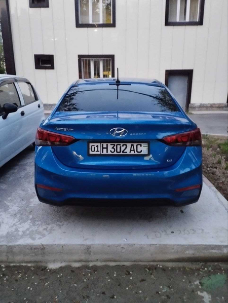 Hyundai accent 2019 года