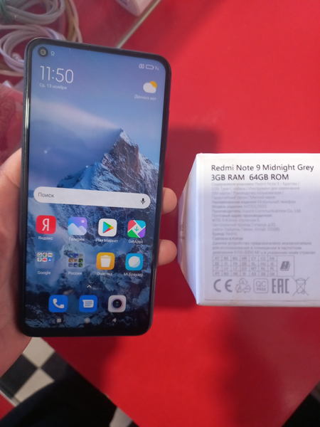 Redmi note 9 3/64GB 100% Radnoy