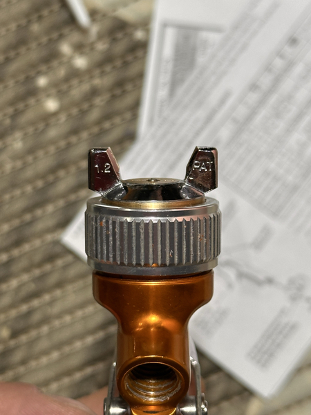 Мини краскопульт Star EVO-T-106F (1.2 дюза)