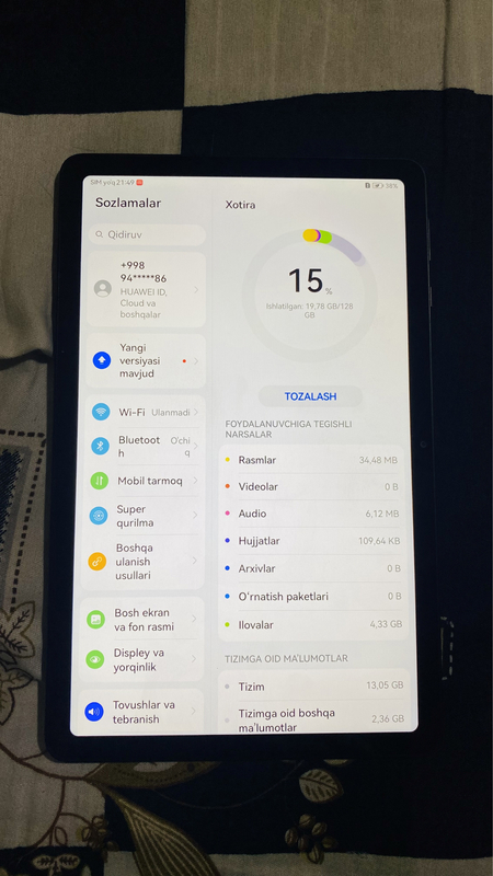 huawei modeli  AGS5-L09