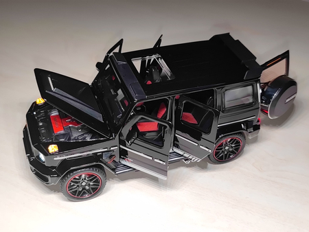 Гелик Ваген Mercedes G series  железная Машинка - Доставка