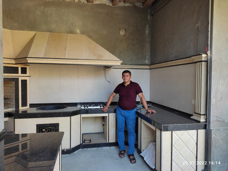 Kamin, o’choq, barbekyu, tandir qurish xizmati